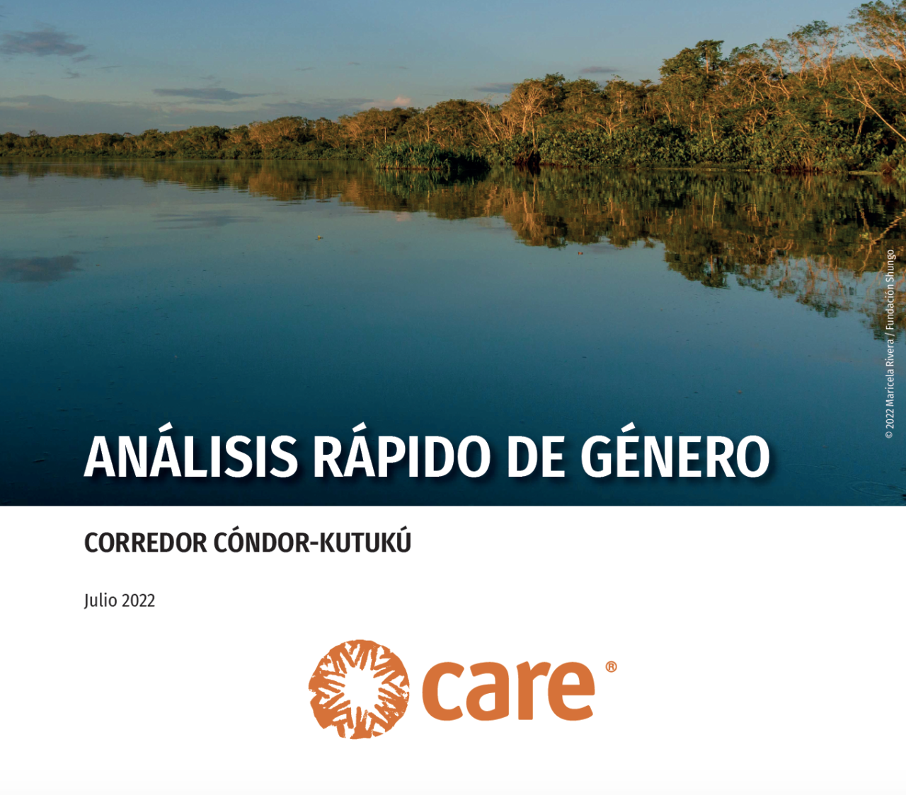 ANÁLISIS RÁPIDO DE GÉNERO – Corredor Cóndor Kutukú. | CARE Ecuador